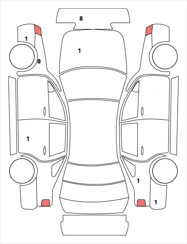 Car Inspection Report for 2021 Toyota RAV-4 | Enquiry Number ...